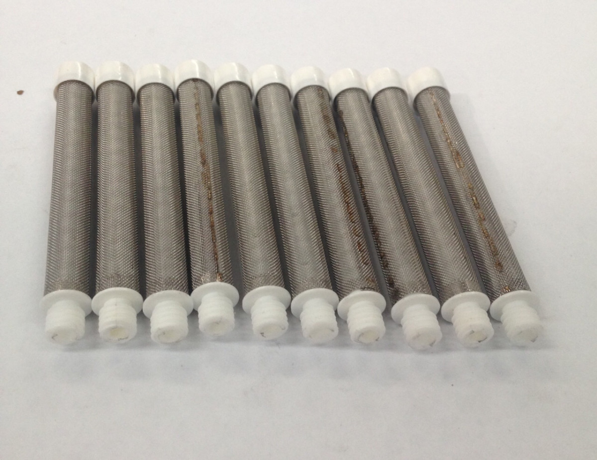 14-2172 60# White Screw In Gun Filter (10 Pack) - Titan - Gun Filters ...