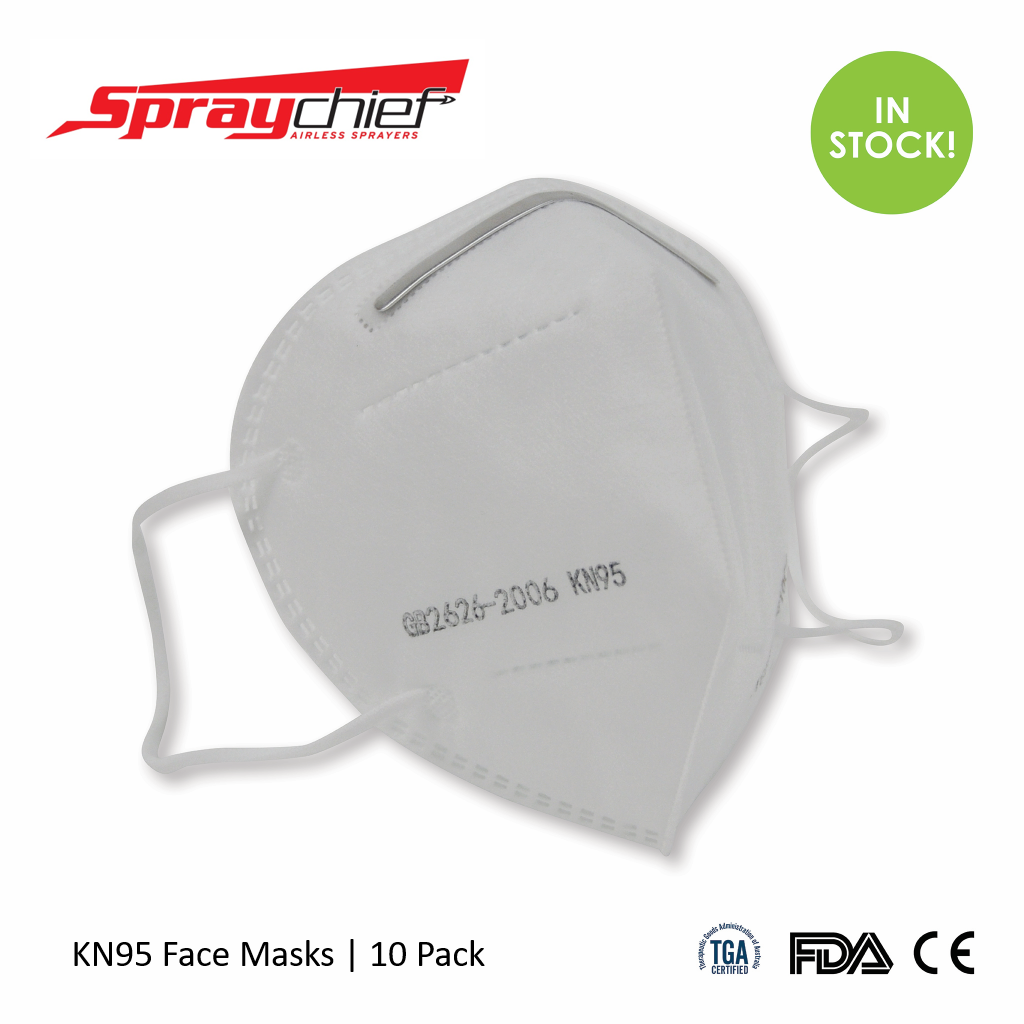 KN95 Respirator Face Mask 10 pack | Spraychief Online Store